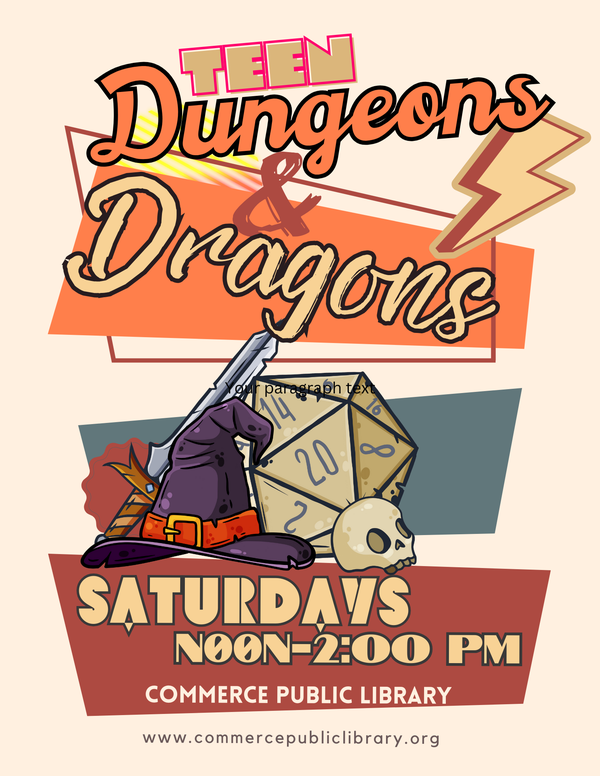 Enriching Our Community, Expanding Our World — Commerce Public Library